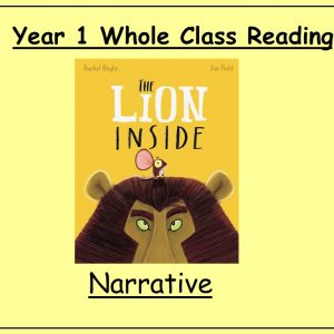 Yr 1 Whole Class Reading The Lion Inside - The Teach Hub