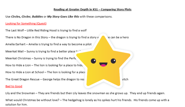 Key Stage One Reading Activities to Greater Depth - The Teach Hub