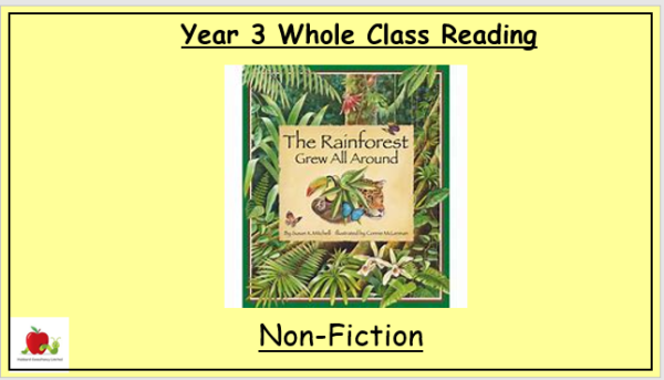 Yr 3 Whole Class Reading The Rainforest Grew All Around - The Teach Hub